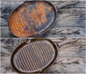 4 simple steps to restore rusty cast-iron cookware to its non-stick ...