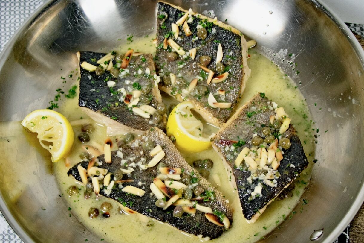 Recipe: Trout Almondine is a classic French dish typical of fine-dining ...