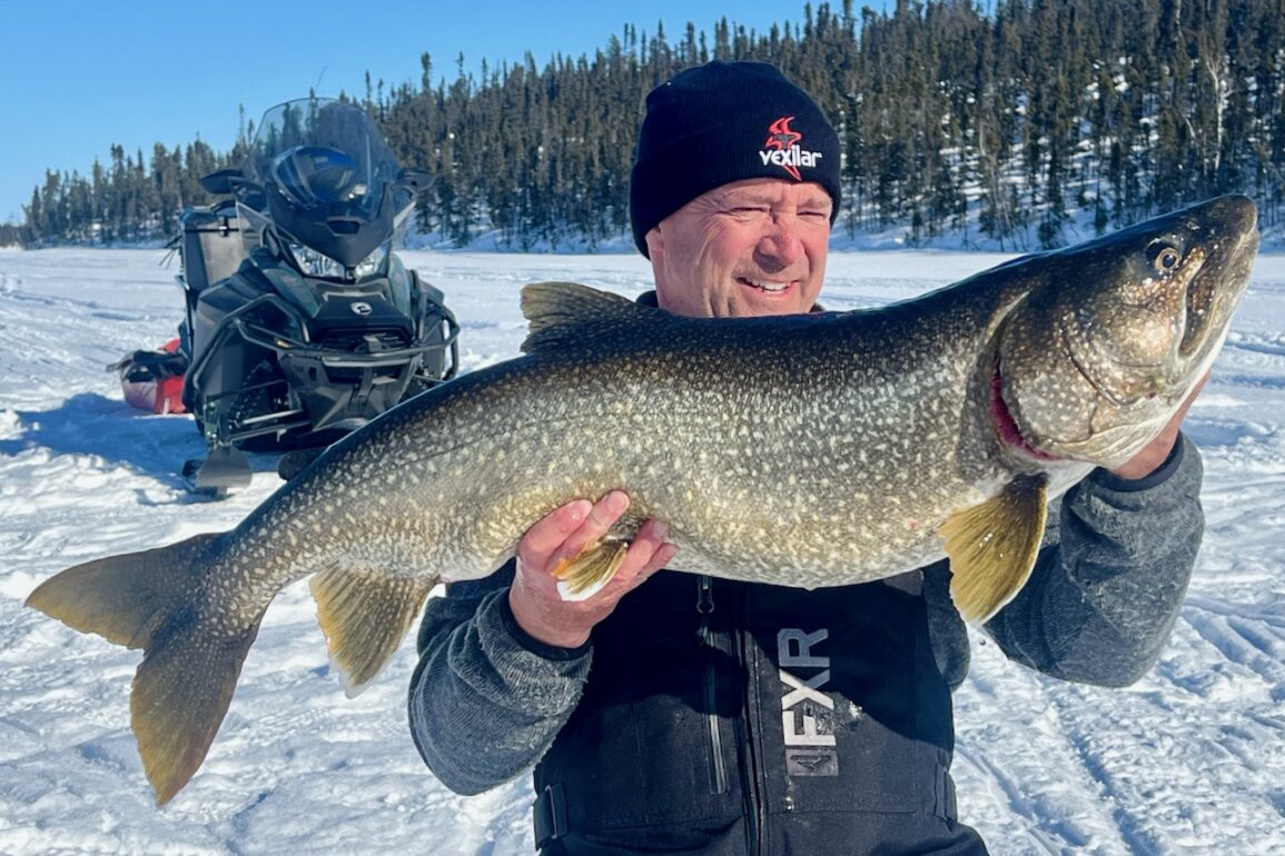Ice fishing Friday: Chasing giant lake trout on northern Saskatchewan's ...