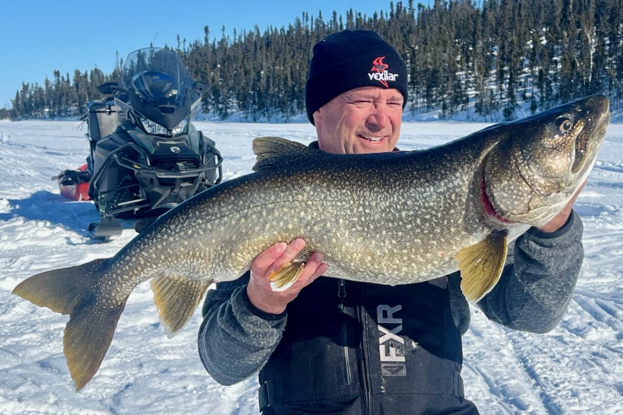 Ice fishing Friday: Chasing giant lake trout on northern Saskatchewan's ...